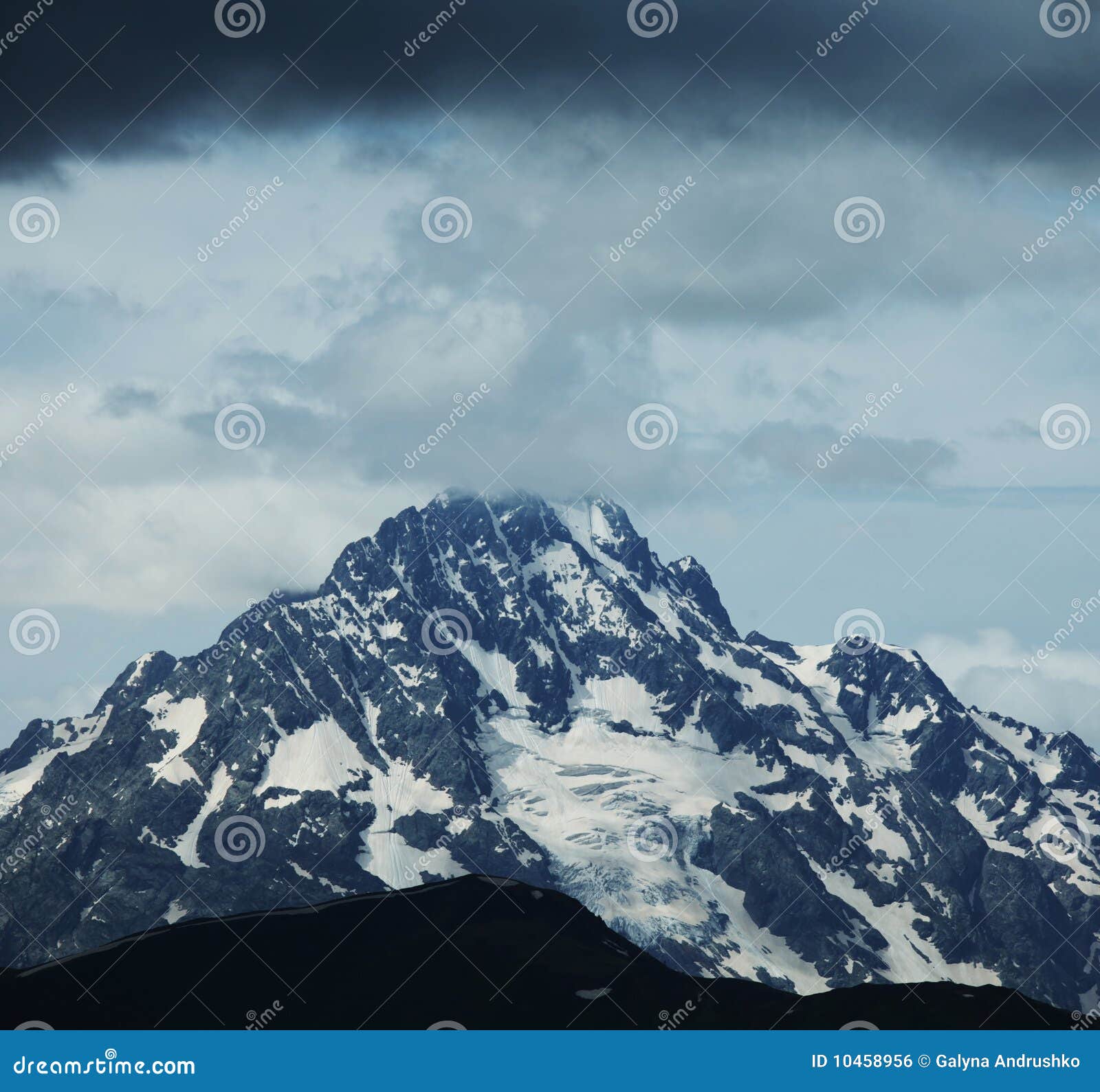 Peak stock photo. Image of extreme, environment, sunny - 10458956