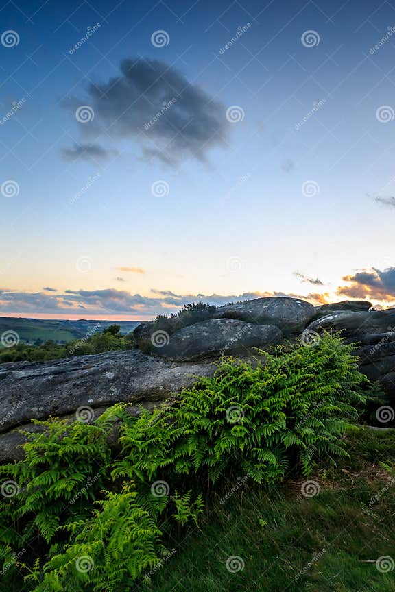 Peak District view stock photo. Image of landscape, dramatic - 77265444