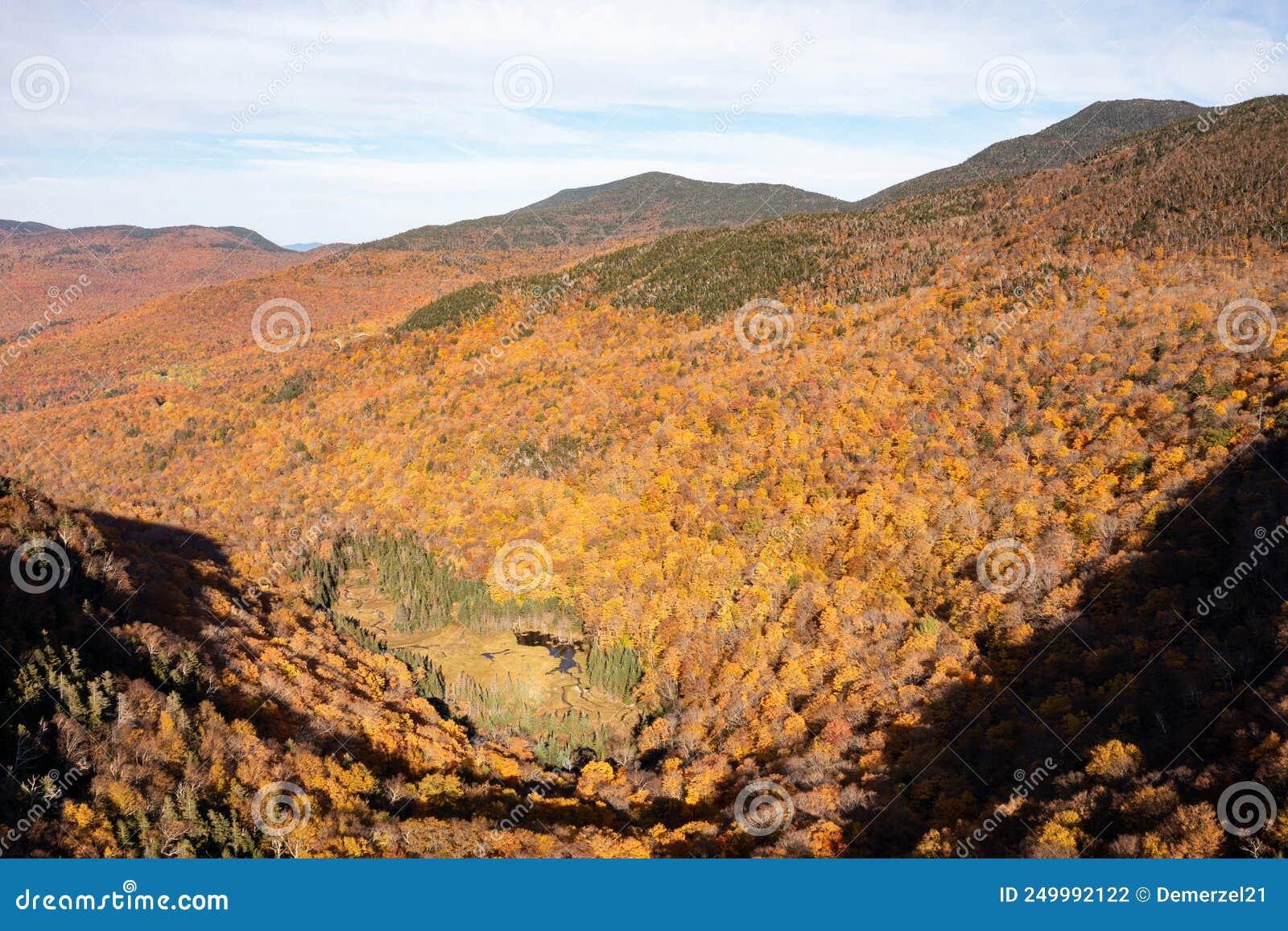 Peak Foilage - Smugglers Notch, Vermont Stock Photo - Image of ...