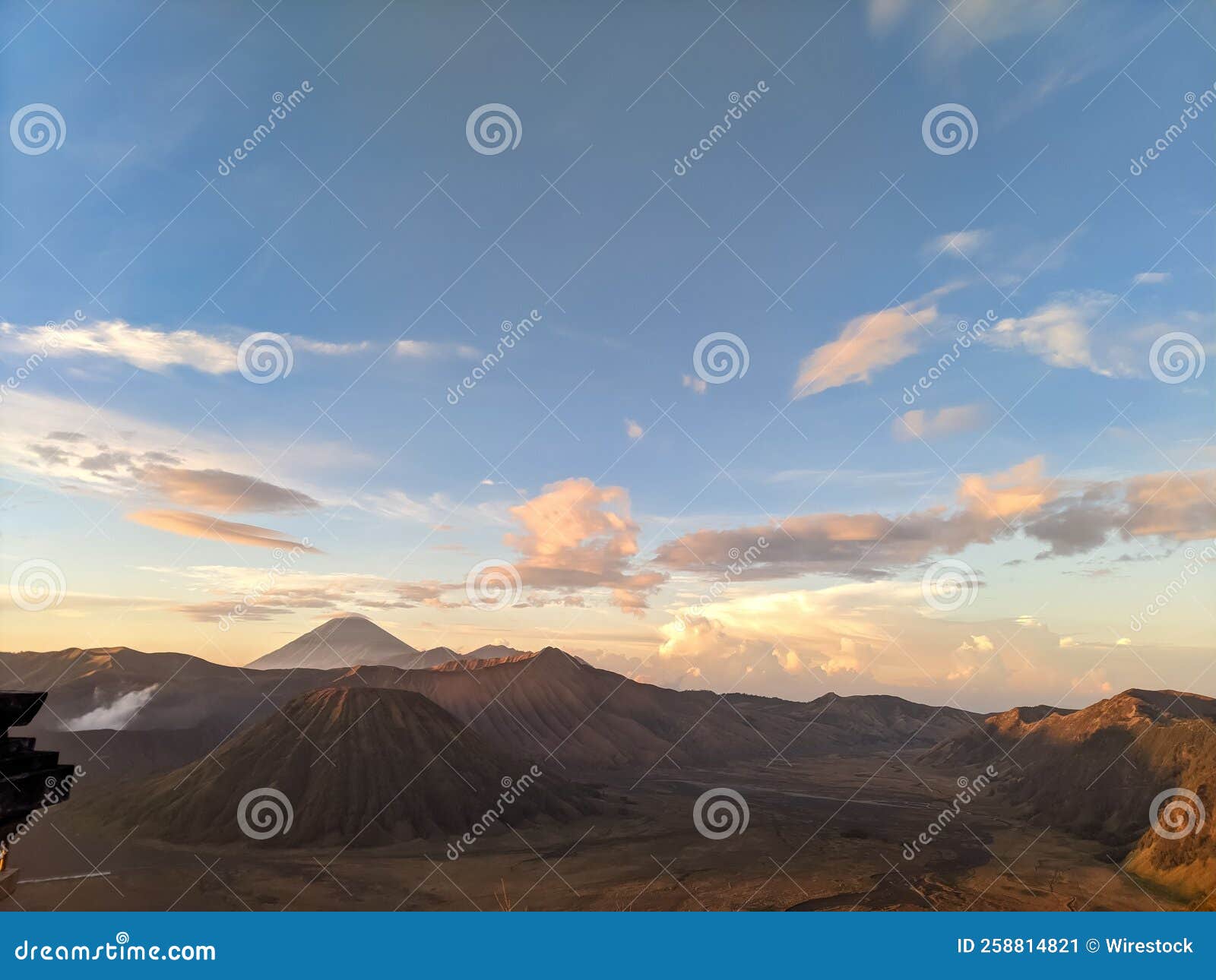 Peak of Mount Bromo in Indonesia during the Sunrise Stock Image - Image ...