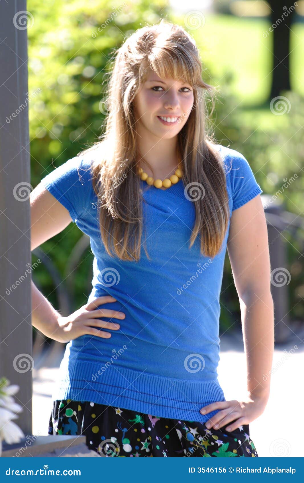 Peaking Around the Corner stock photo. Image of teenage - 3546156