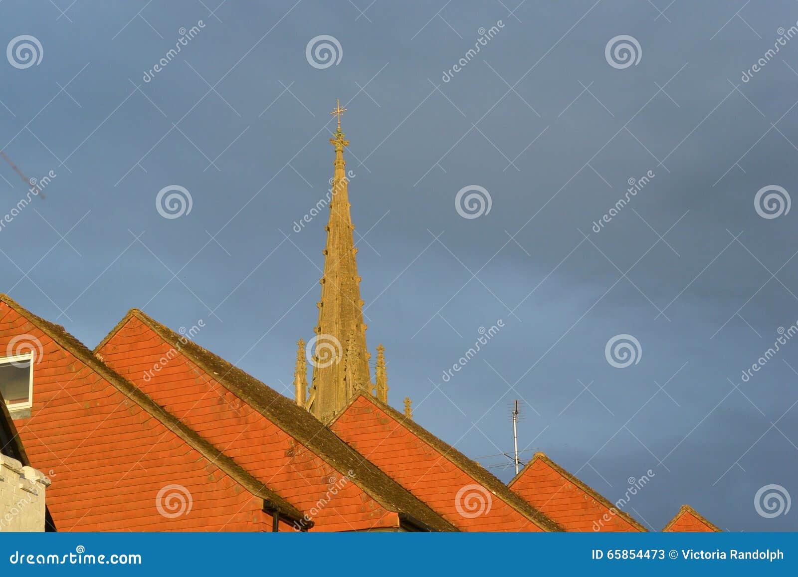 Peaks stock image. Image of spire, angles, church, sloping - 65854473