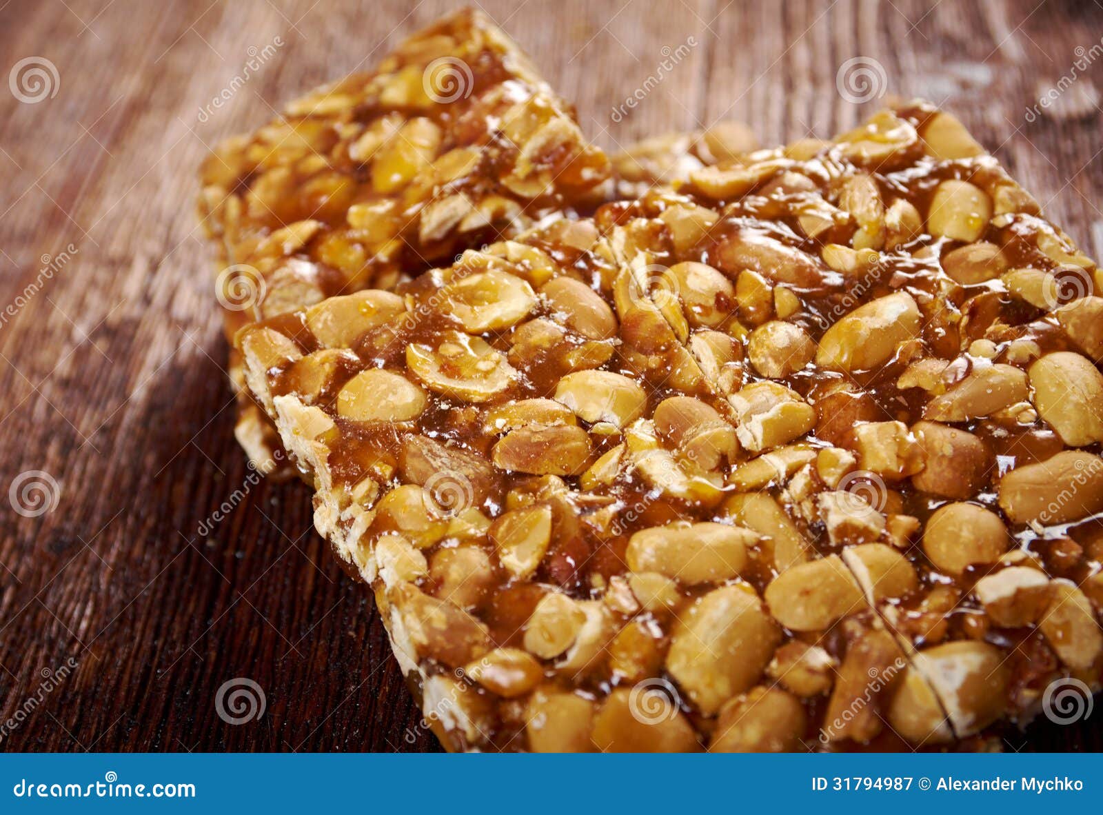 Peanut brittle sweet hard stock image. Image of closeup - 31794987