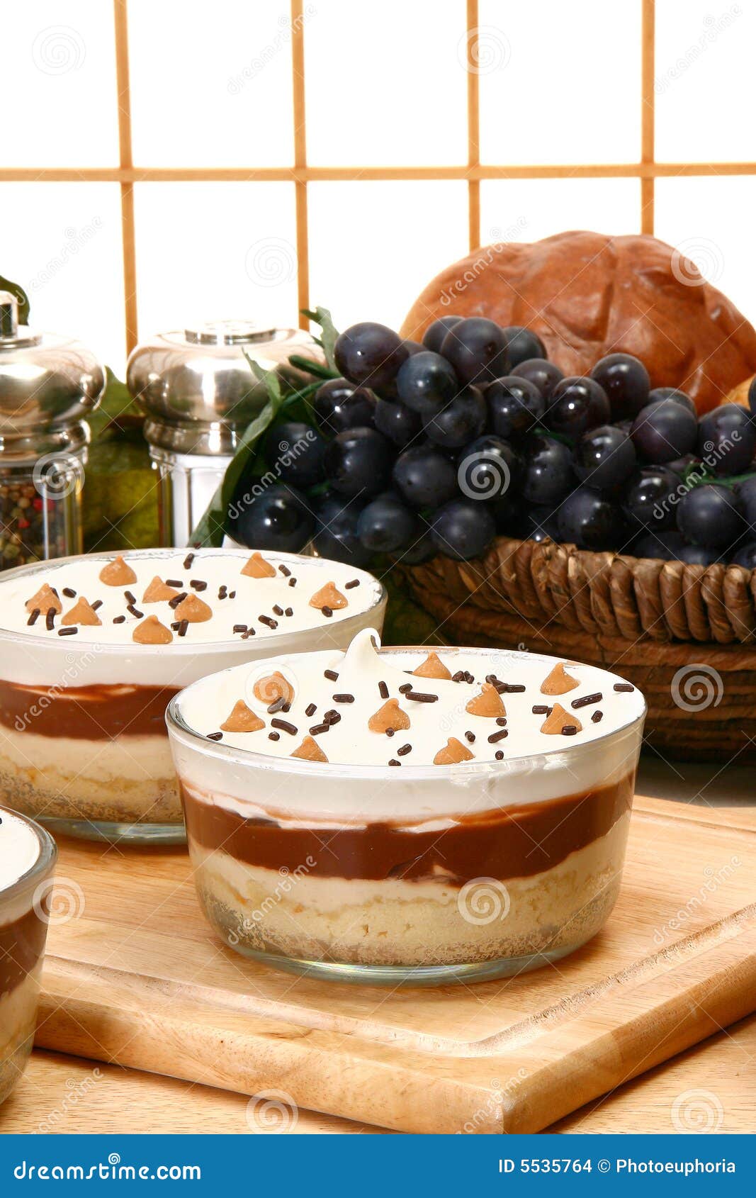 Peanut Butter Pudding stock photo. Image of cater, buffet - 5535764