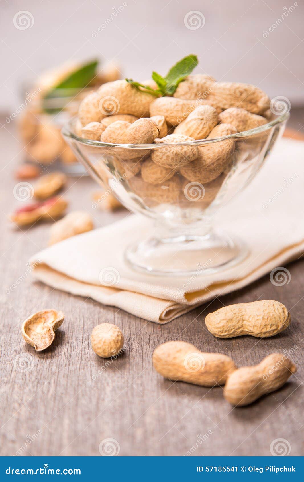 Peanut in container stock image. Image of appetizer, heap - 57186541
