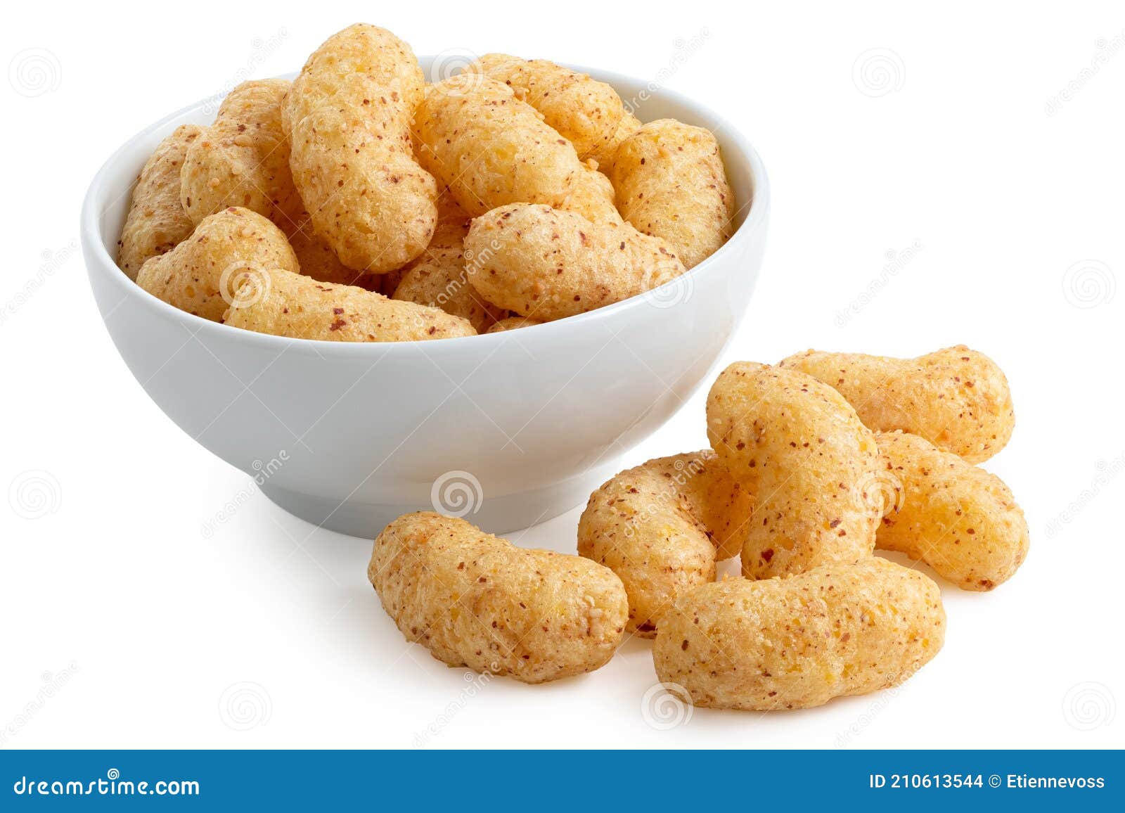 Peanut flips stock photo. Image of crisp, curl, maize - 210613544