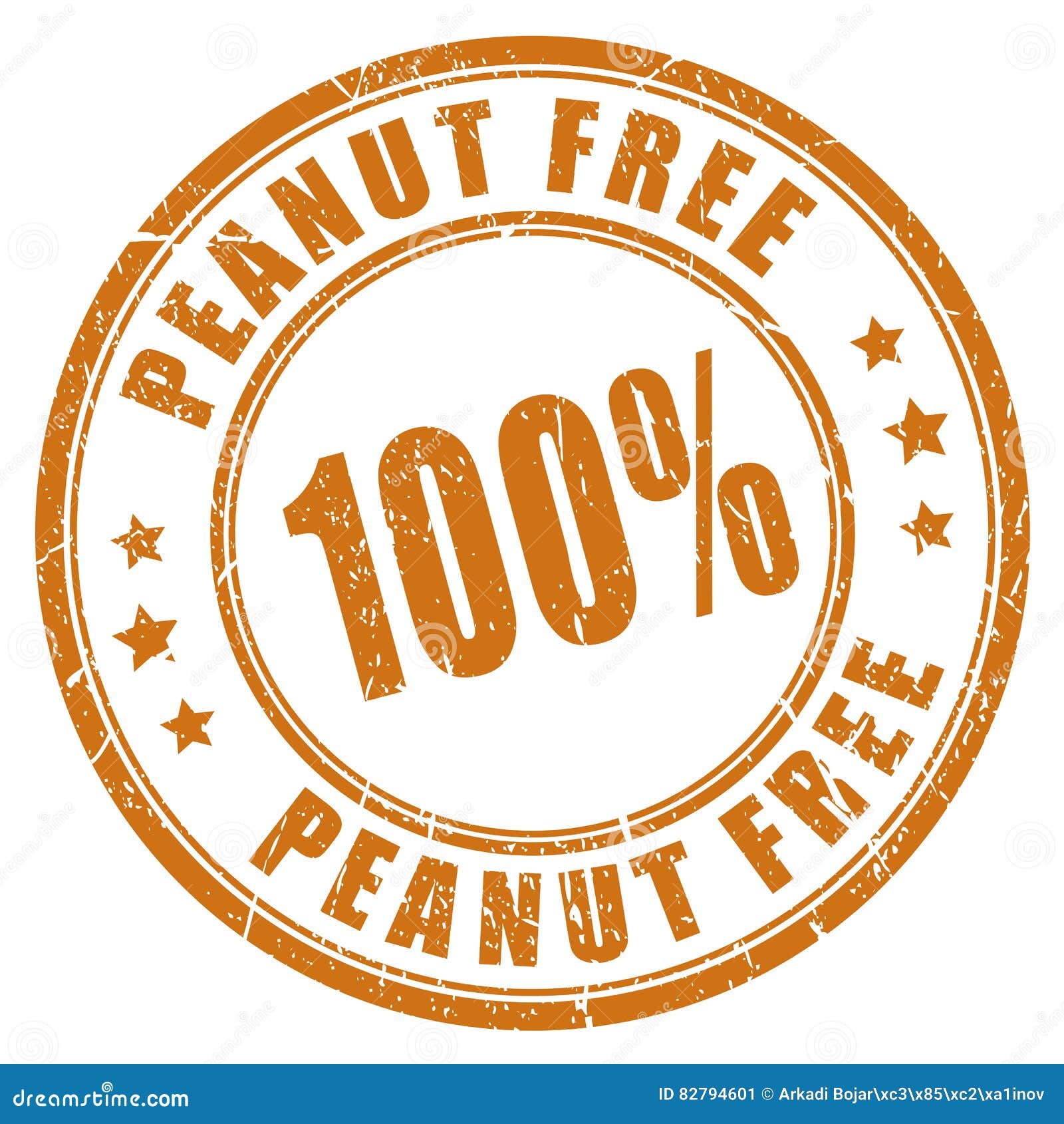 Peanut Free Symbol Cartoon Vector | CartoonDealer.com #16286685