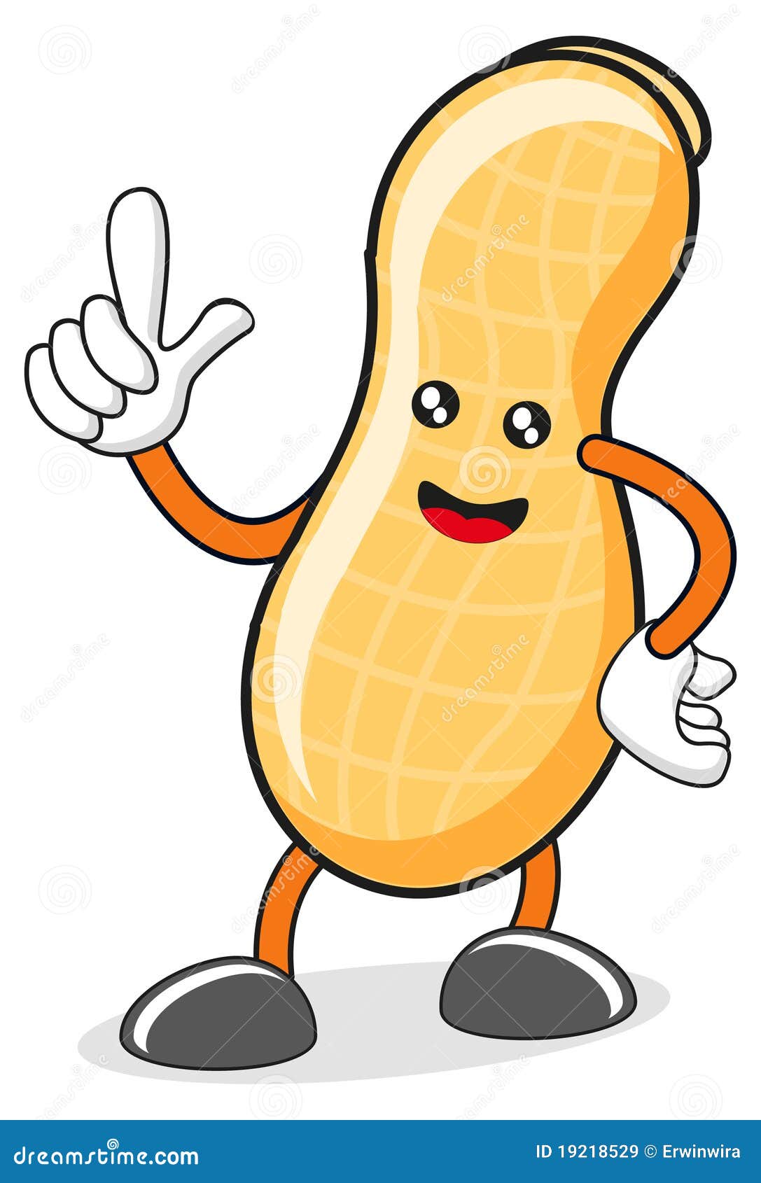 Peanut Icon Royalty Free Stock Images - Image: 19218529