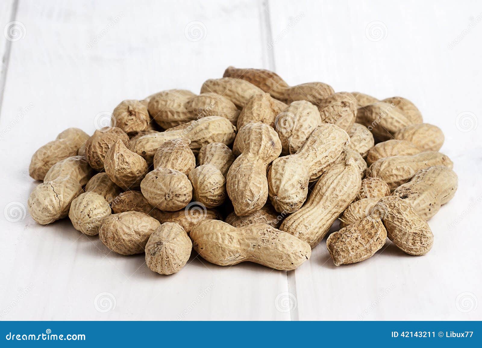 Peanut Peanuts Bunch White Table Stock Image - Image of bunch, table ...