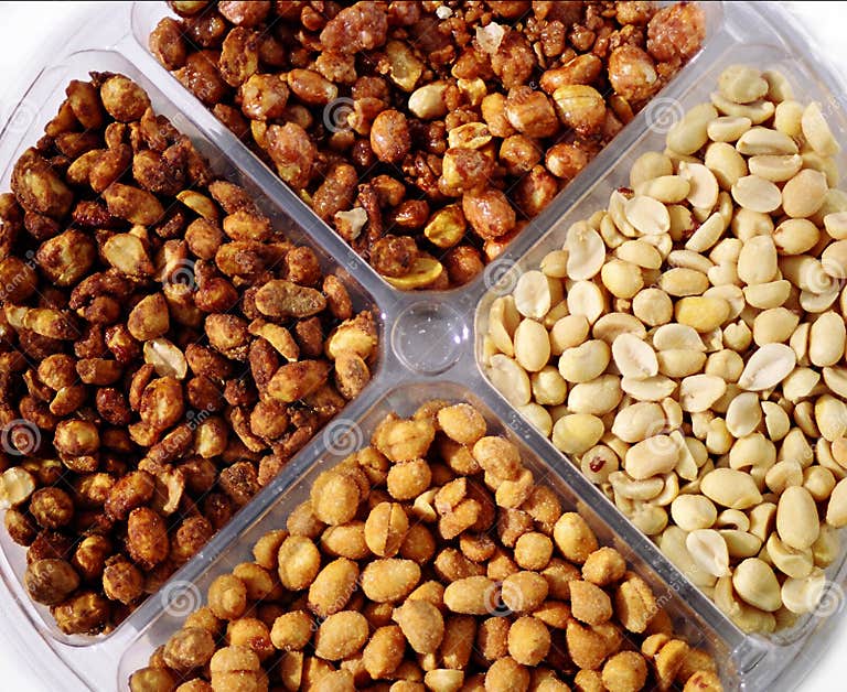 Peanut platter stock image. Image of peanut, mixture, nuts - 119885
