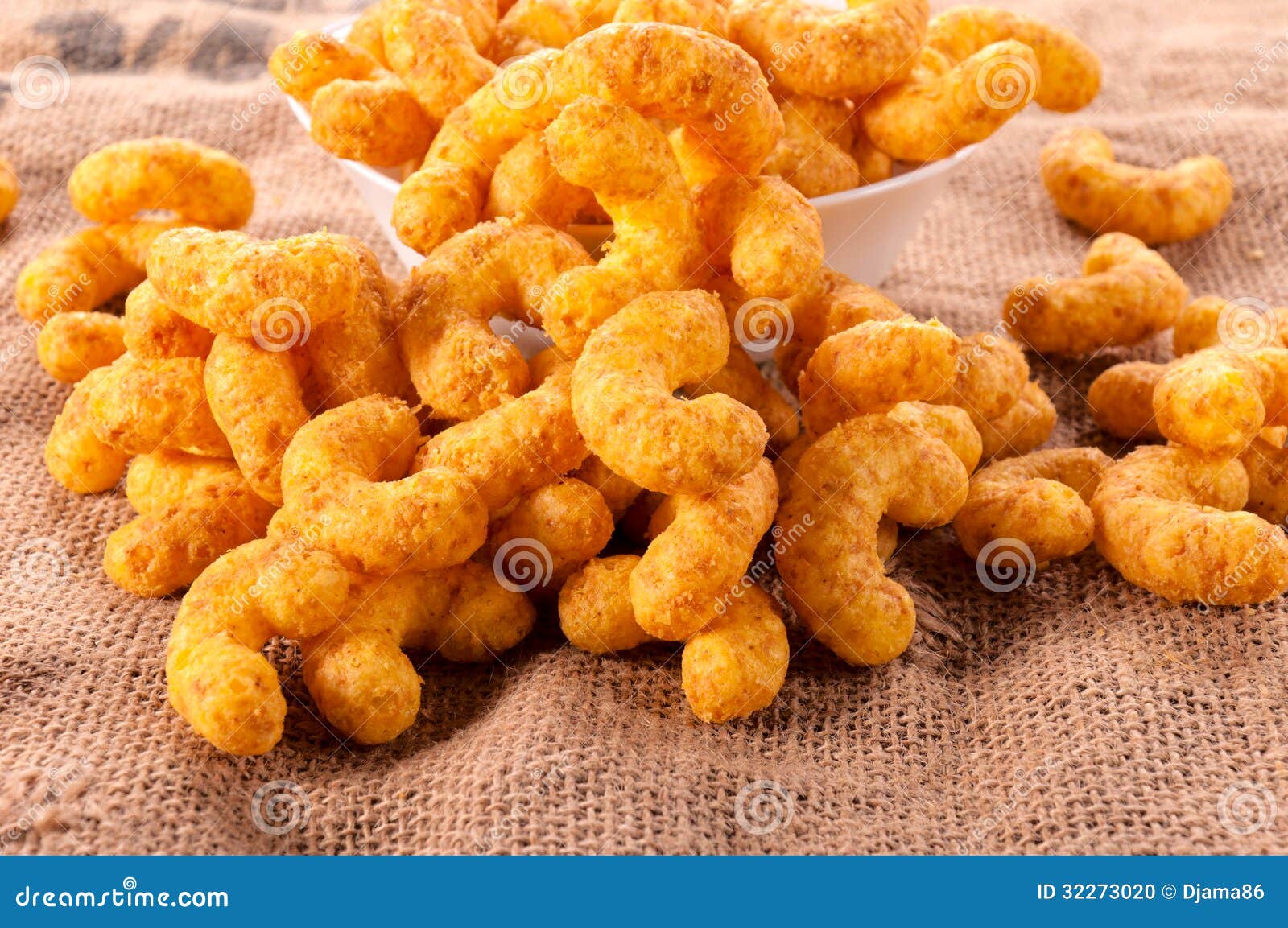 Peanut puffs stock photo. Image of cooking, horizontal - 32273020
