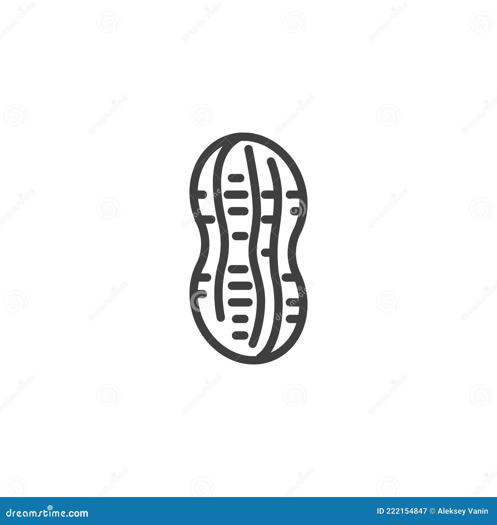 Peanut In Shell Vector Illustration. Groundnut Isolated | CartoonDealer ...
