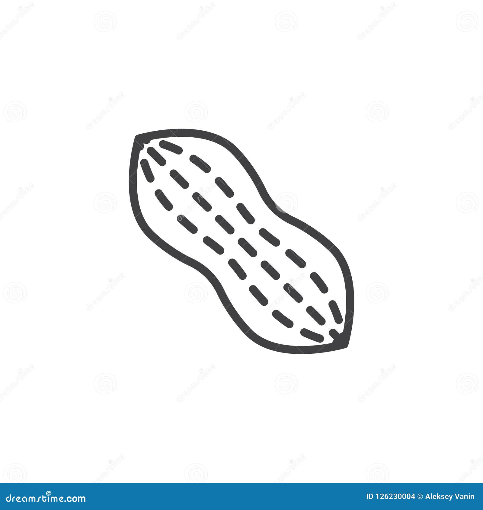 Peanut Outline Stock Illustrations – 581 Peanut Outline Stock ...