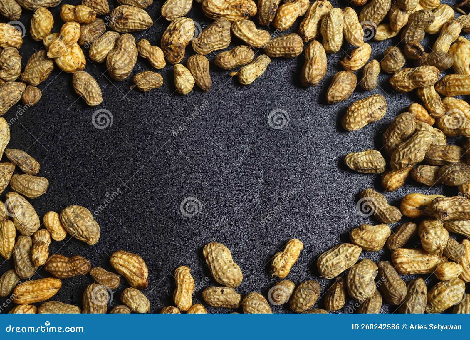 Peanut in a Shell Texture with Space for Texts Stock Photo - Image of ...