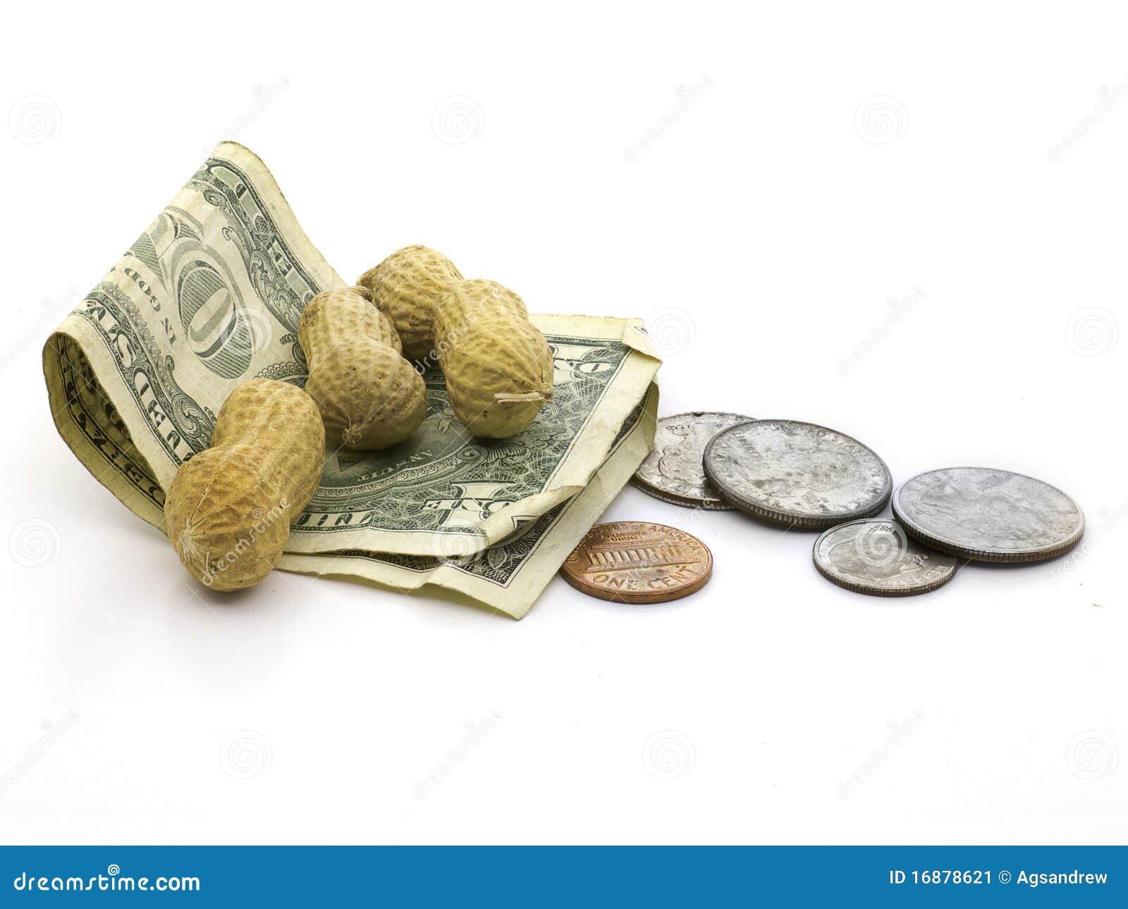 Peanut Wages stock image. Image of dime, cost, bank, dollar - 16878621