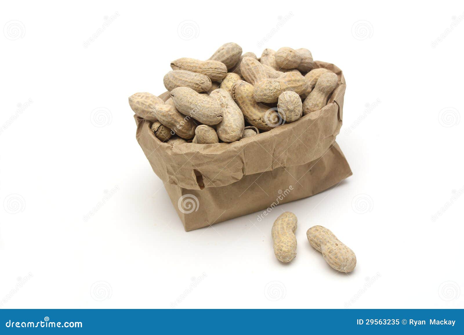 Peanuts stock image. Image of roast, salty, snack, paper - 29563235
