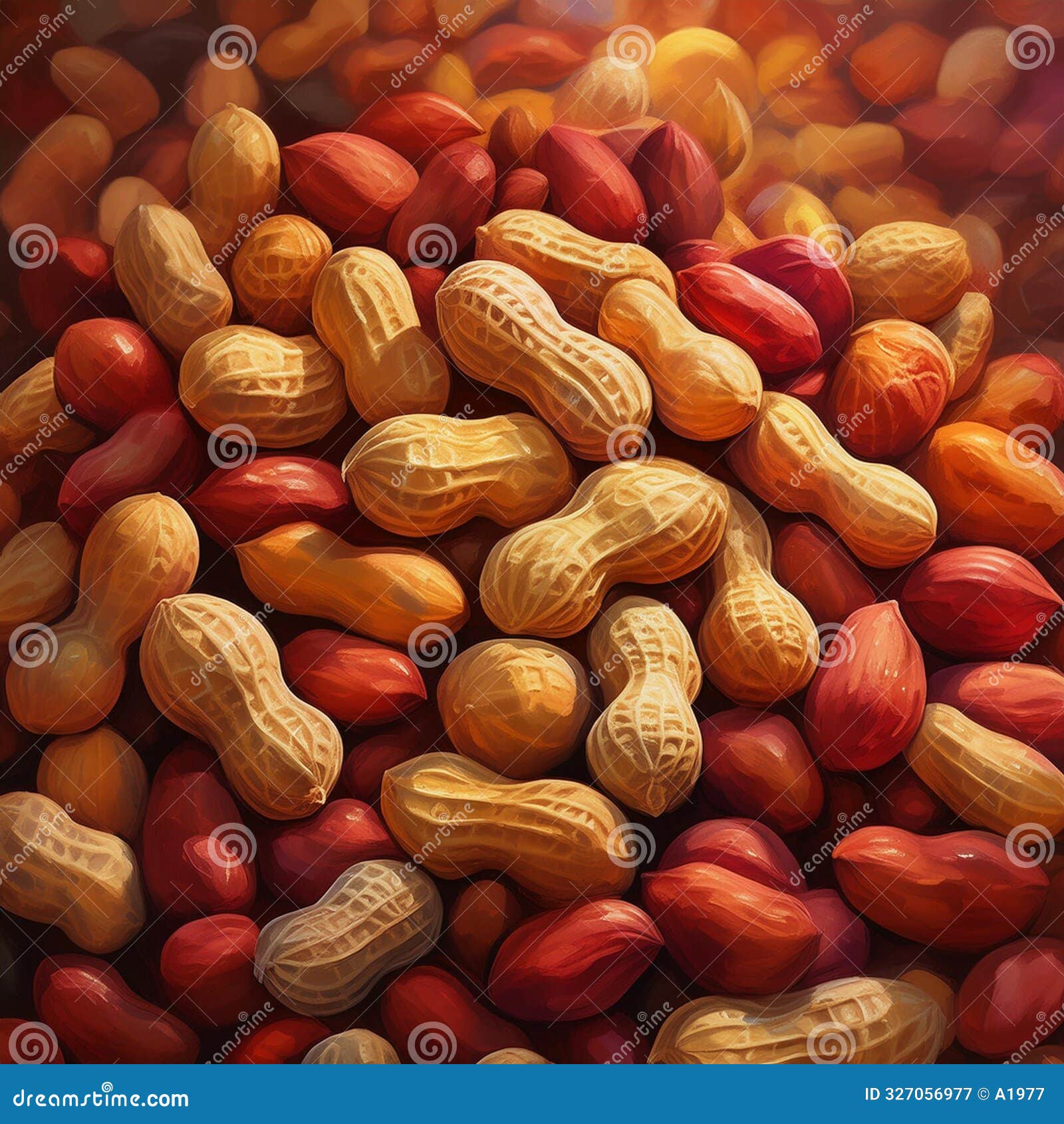 Peanuts Food Objects Cartoon Illustration | CartoonDealer.com #38330030