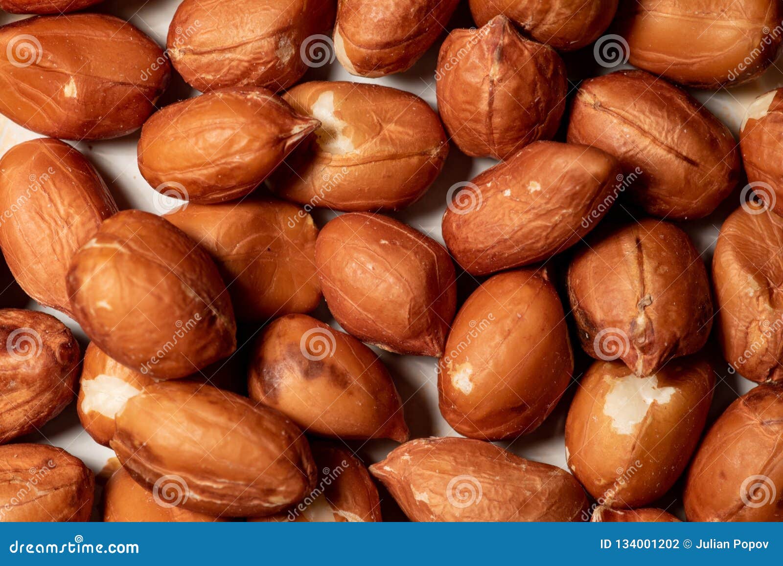 Macro Picture of Peeled Peanut for Background or Textures Stock Photo ...