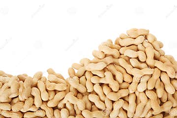 Peanuts border stock image. Image of texture, food, nutshell - 36036611