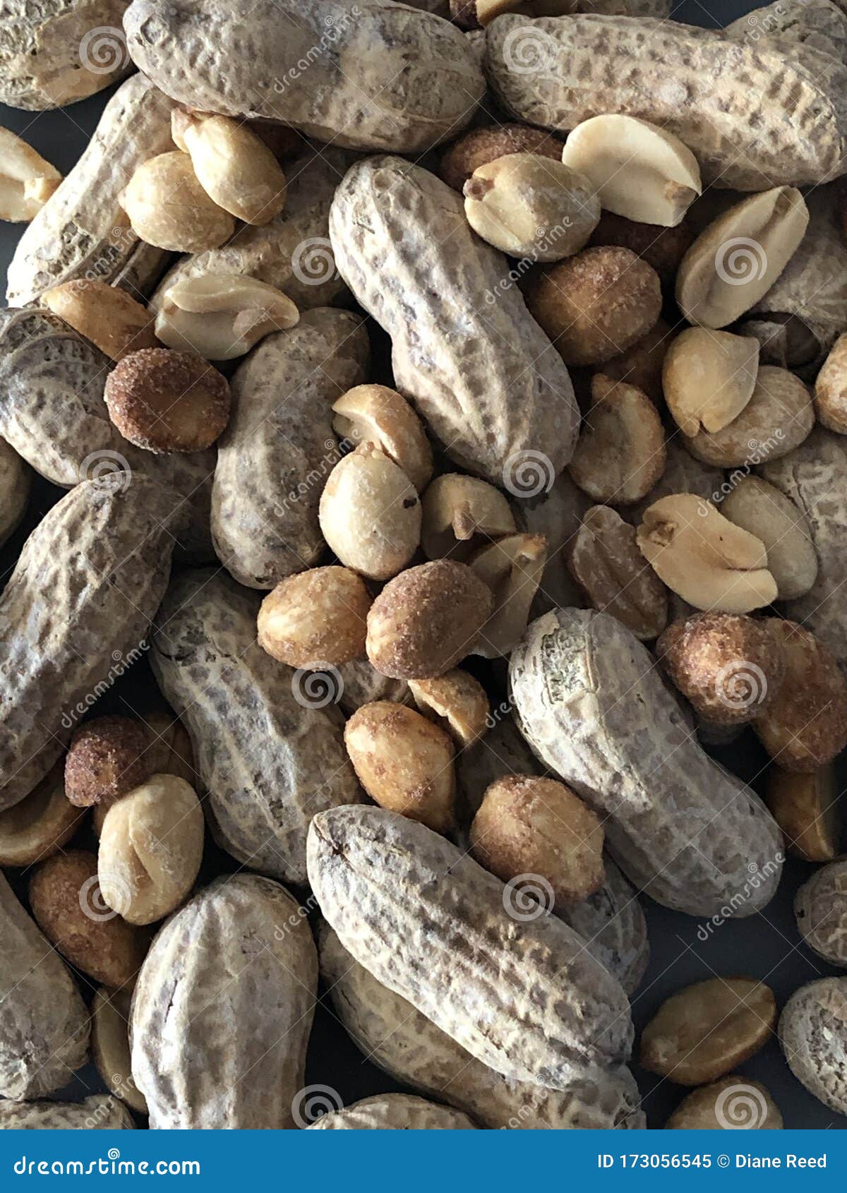 Peanuts stock image. Image of shelled, unshelled, peanuts - 173056545