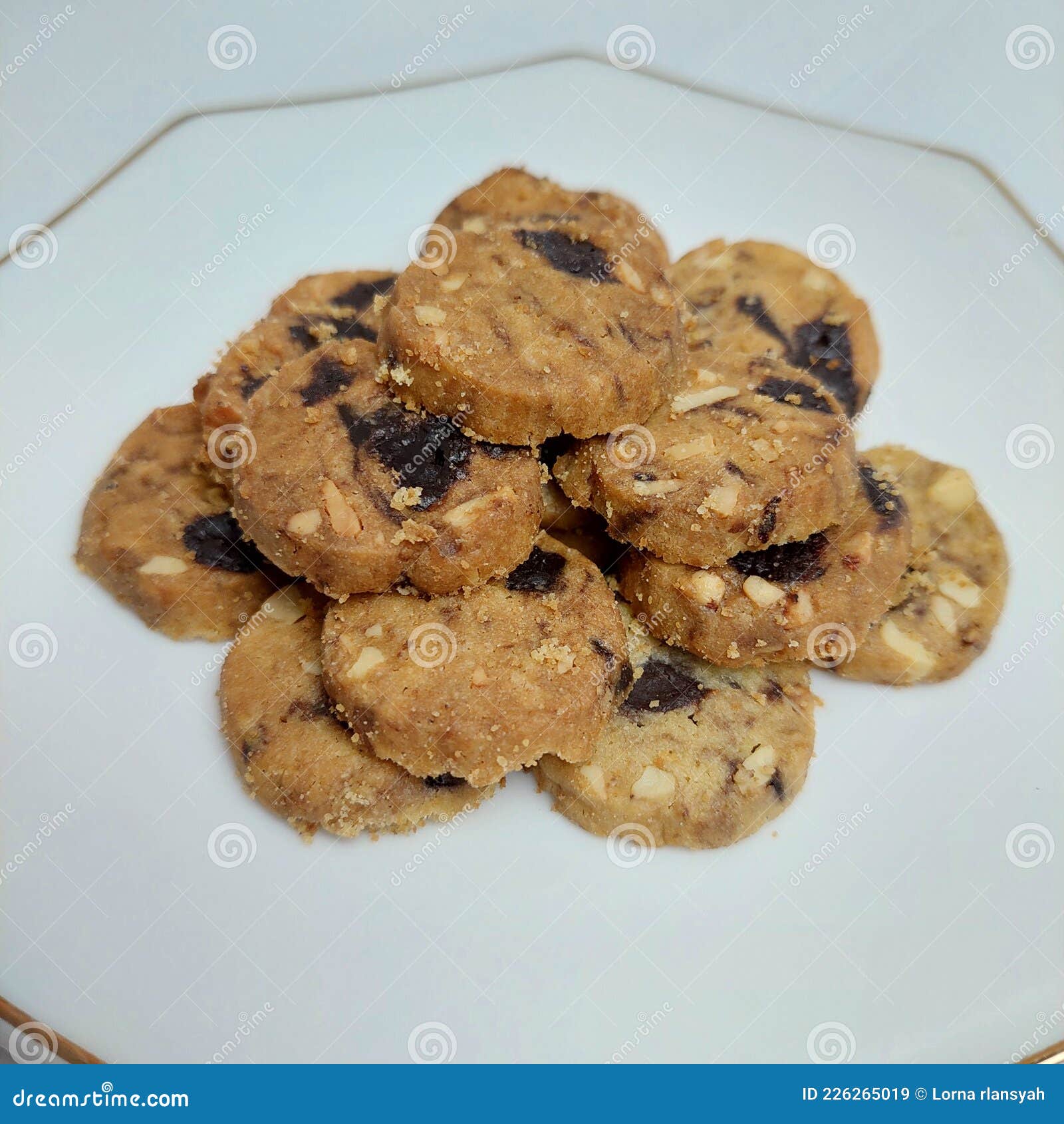 The pastries stock image. Image of food, white, pastries - 226265019