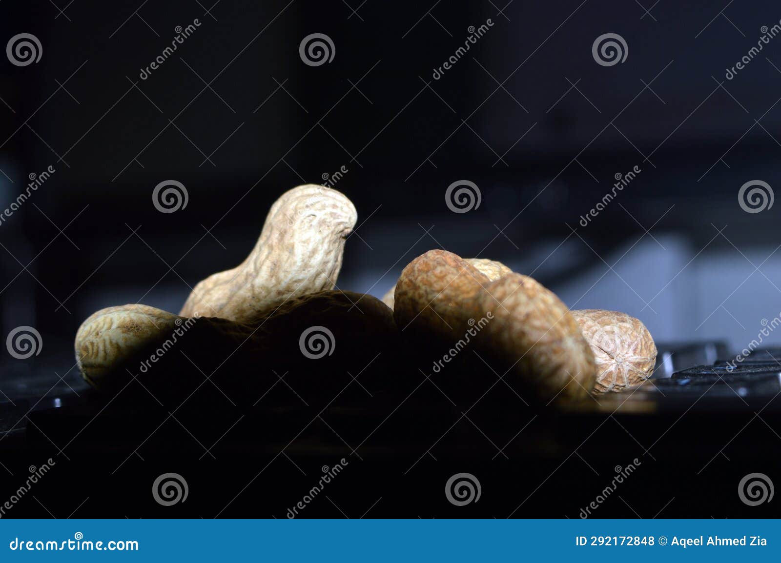 Peanuts on Computer Keyboard Stock Photo - Image of produce, carving ...