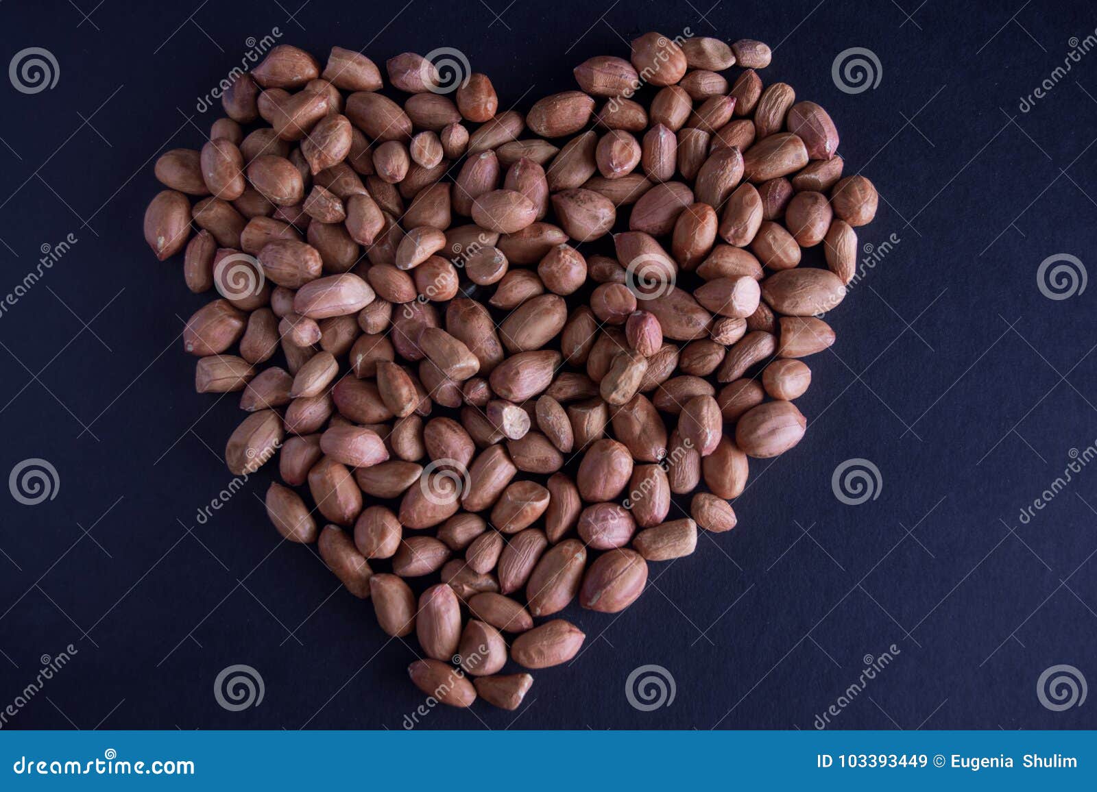 Peanuts Form Hearts Table Stock Photos - Free & Royalty-Free Stock ...