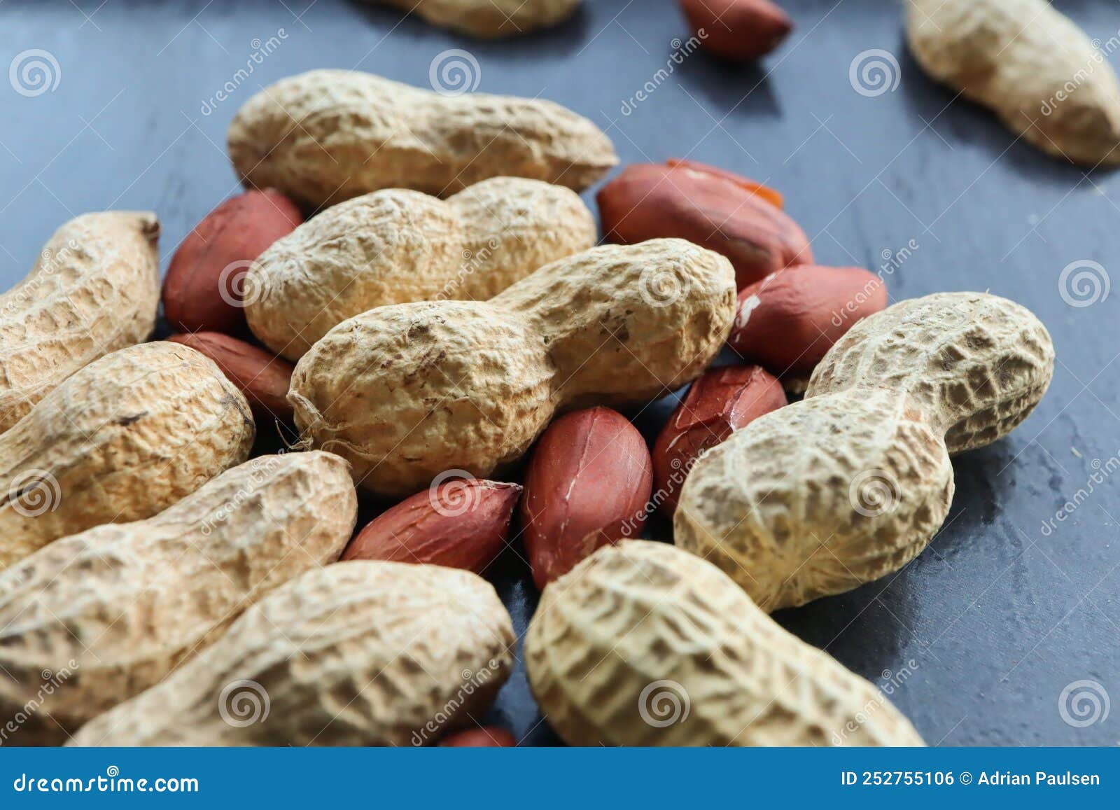 Peanuts or groundnuts stock photo. Image of spread, peanut - 252755106