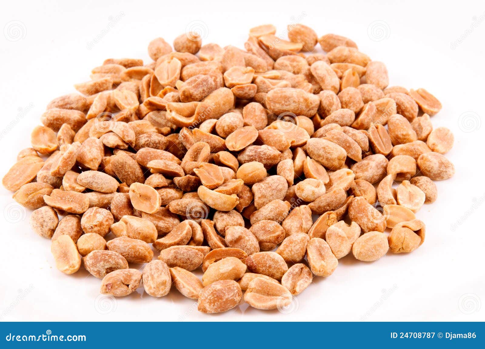 Peanuts isolated stock image. Image of crunchy, eating - 24708787