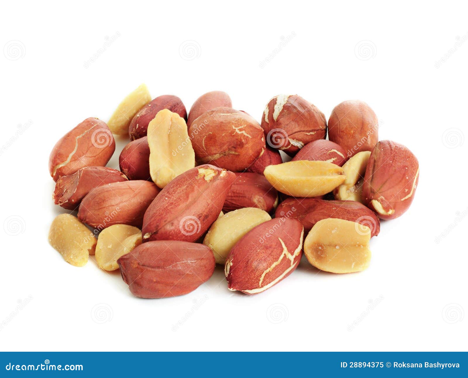 Peanuts isolated stock image. Image of brown, calories - 28894375