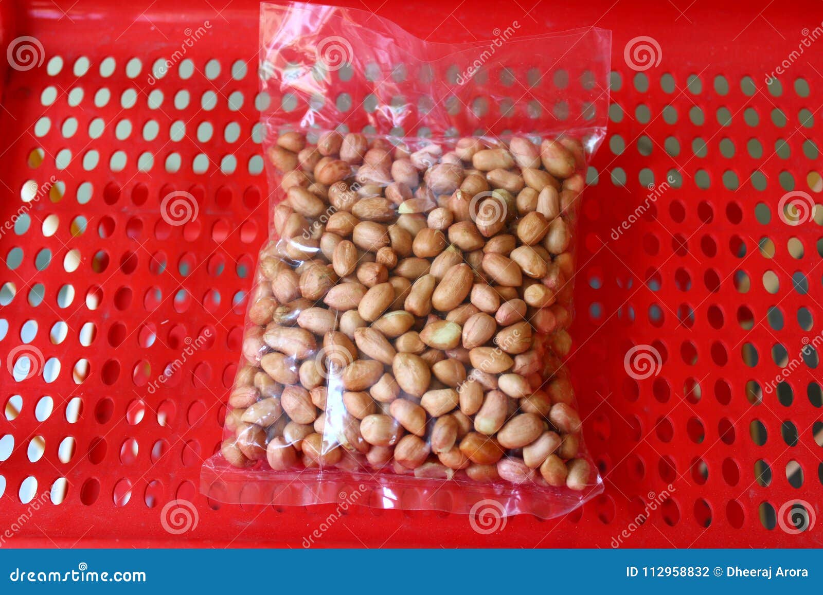Peanuts in Polythene Packet Stock Photo - Image of plastic, groundnuts ...