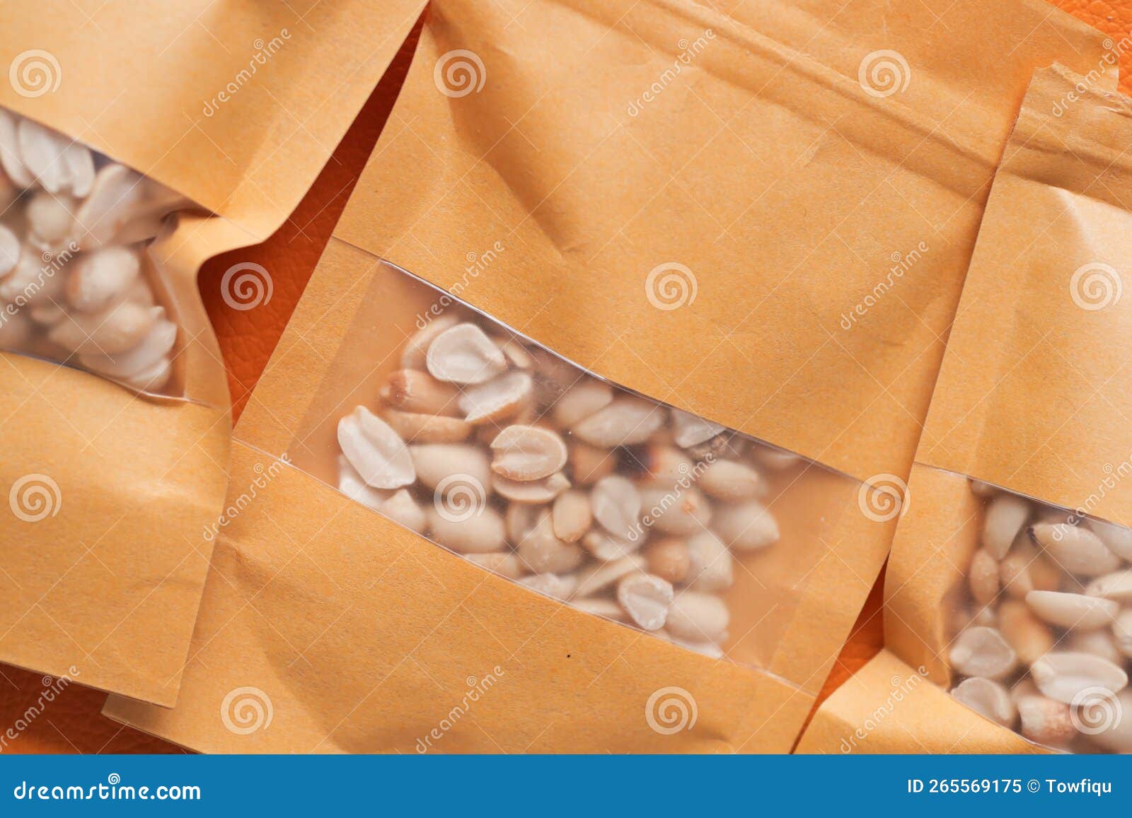 Peanuts in a Paper Packet Close Up Stock Image - Image of nutrition ...