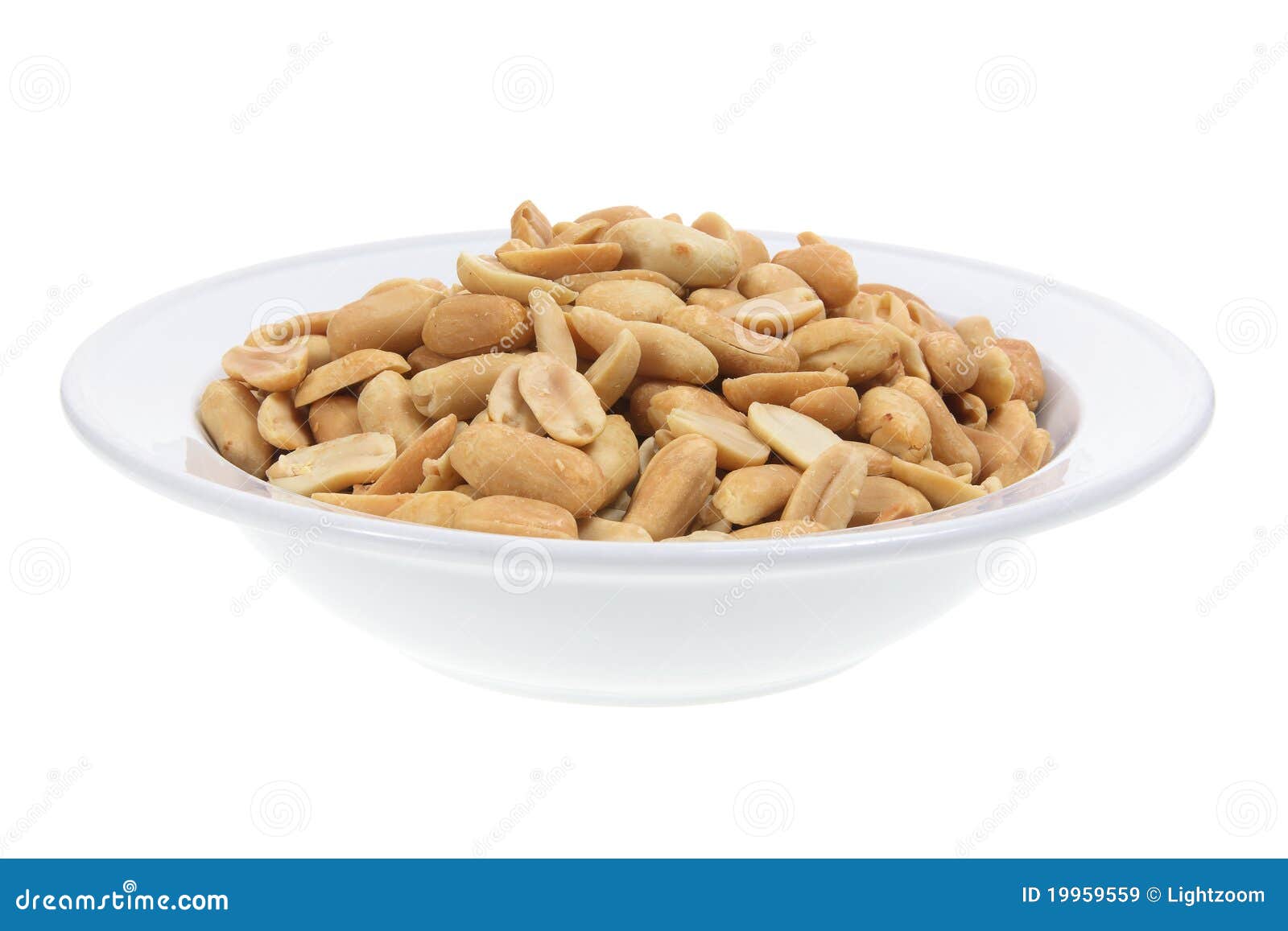 Peanuts on Plate stock image. Image of calories, dish - 19959559