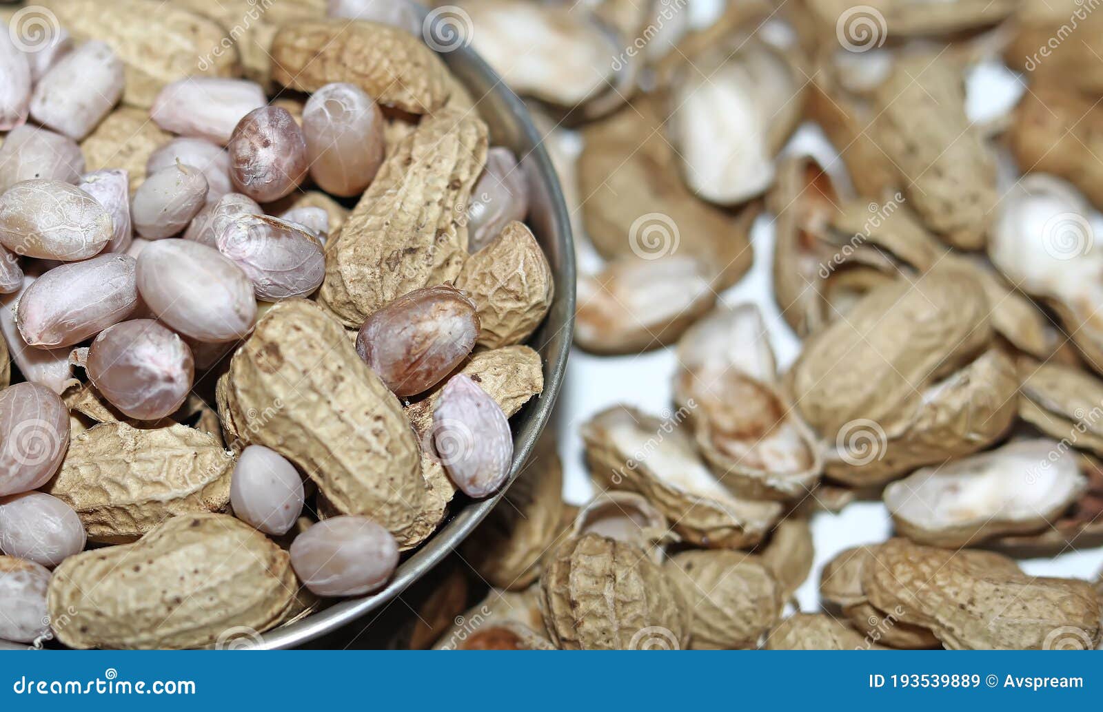 Peanuts Seed Placed on Peanuts Stock Image - Image of natural, design ...