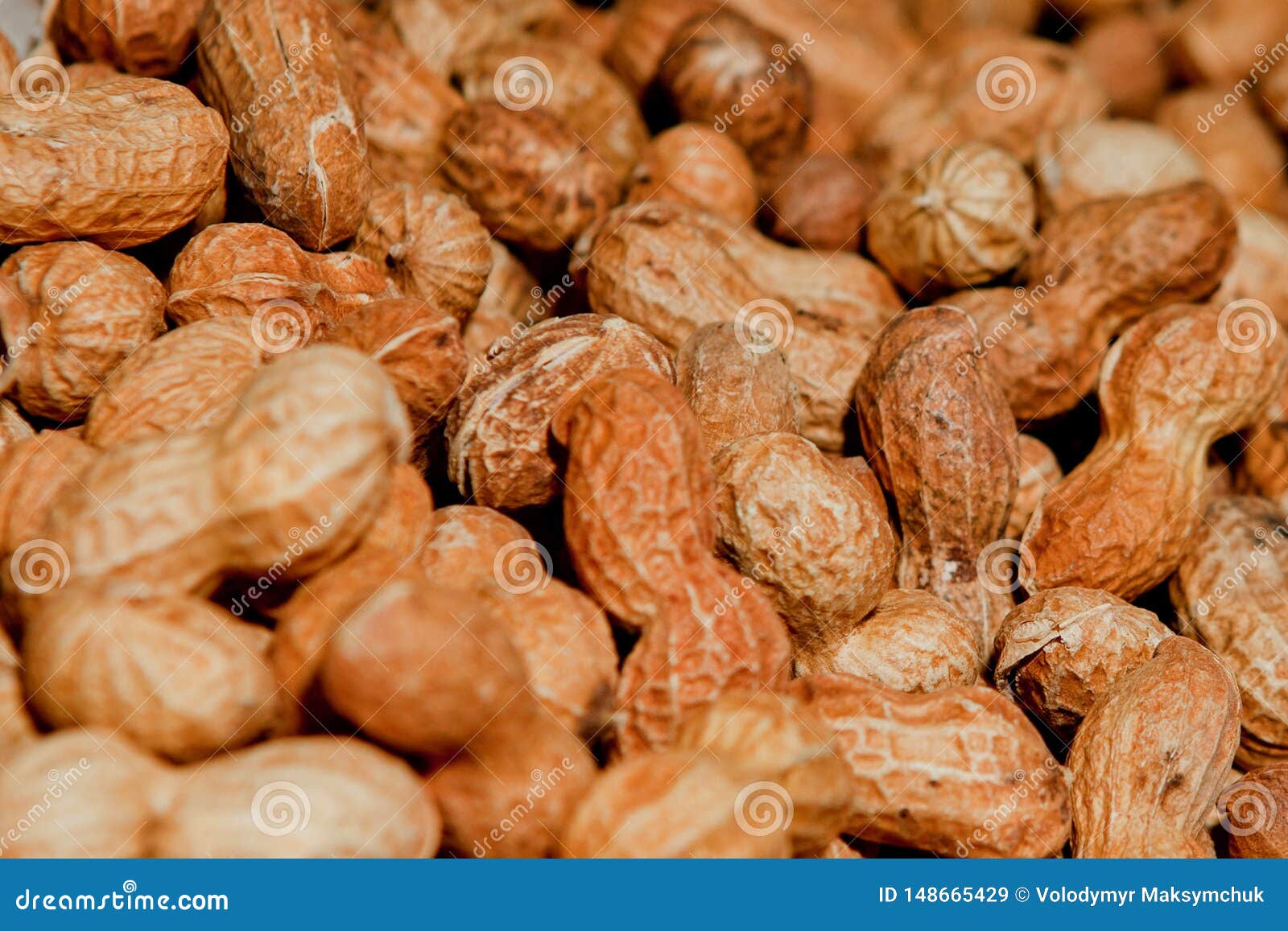 Peanuts Shell Texture Background Raw Peanuts Display Stock Photos ...