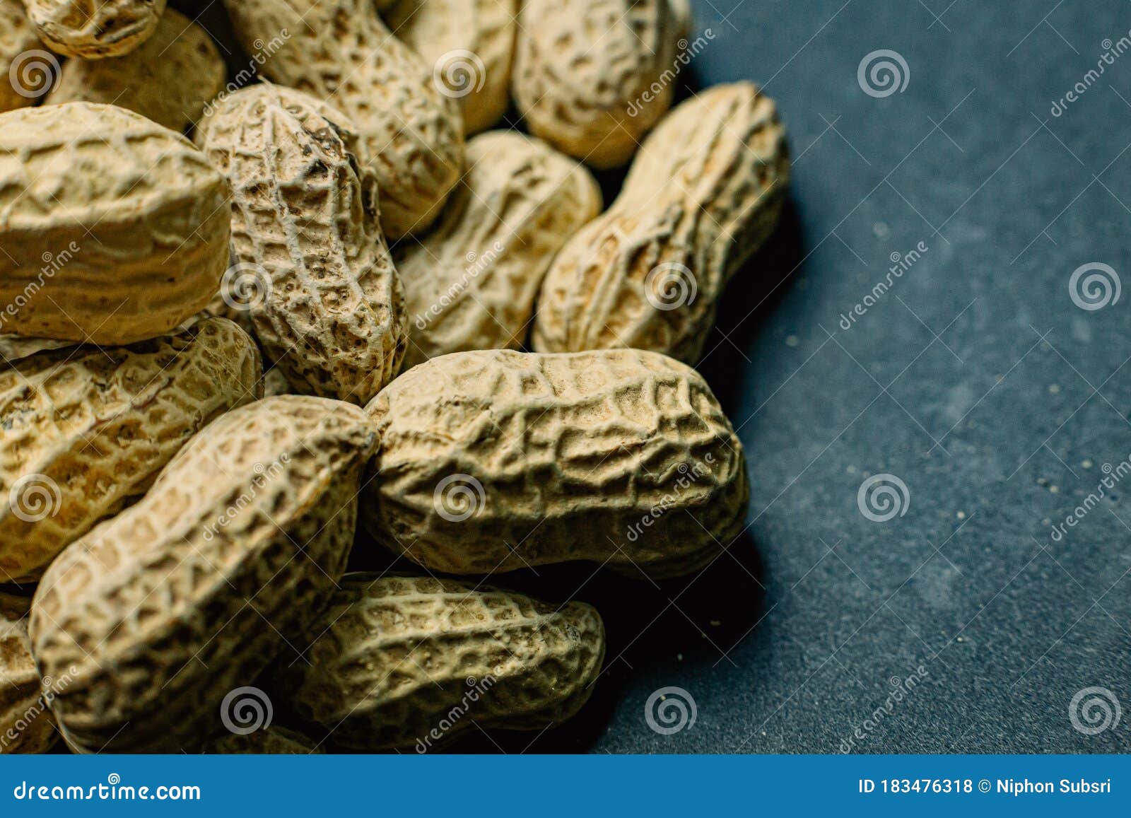 Peanuts in a Shell Texture for Food Content Stock Photo - Image of ...