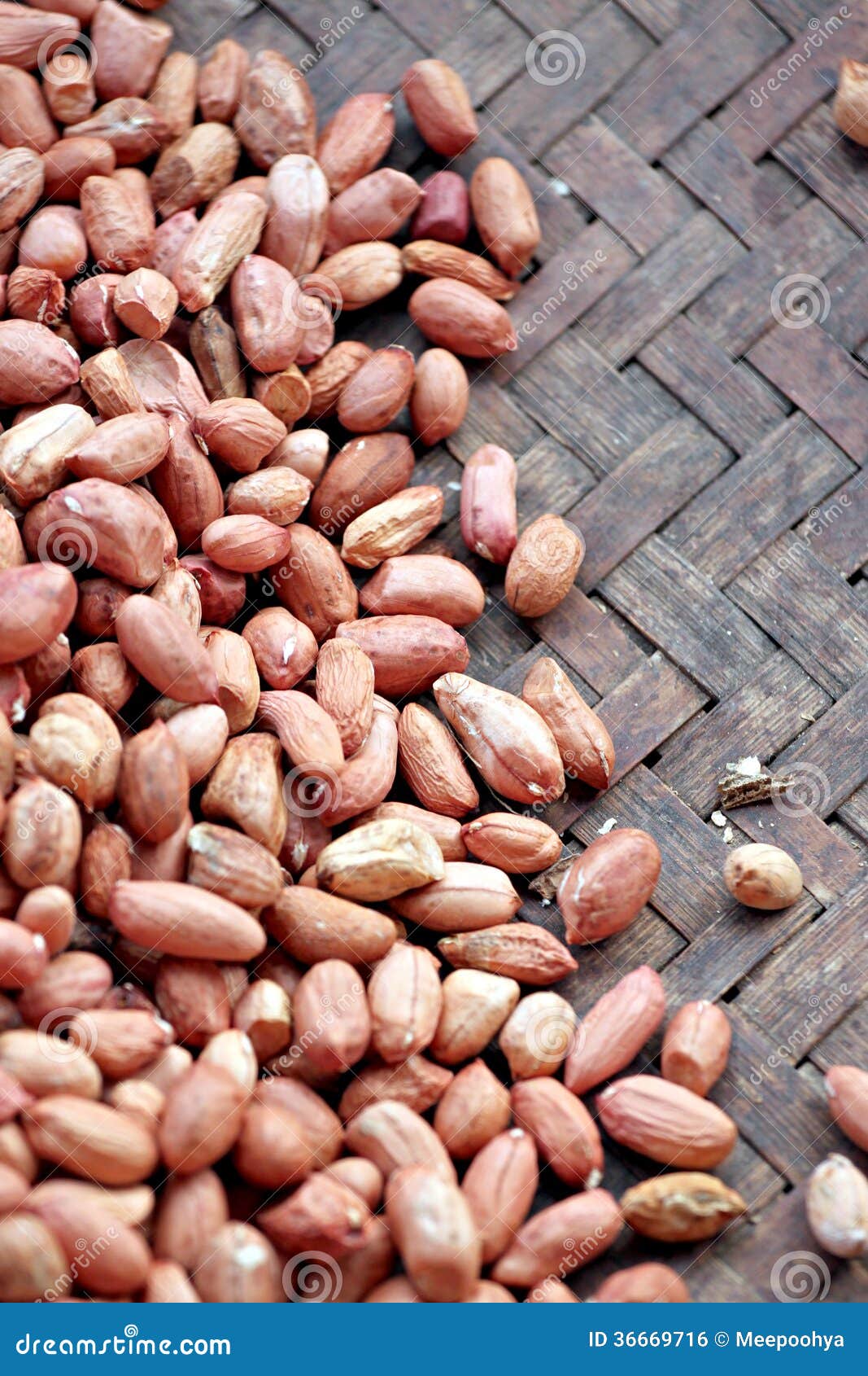 Peanuts shelled out. stock photo. Image of protein, fruit - 36669716