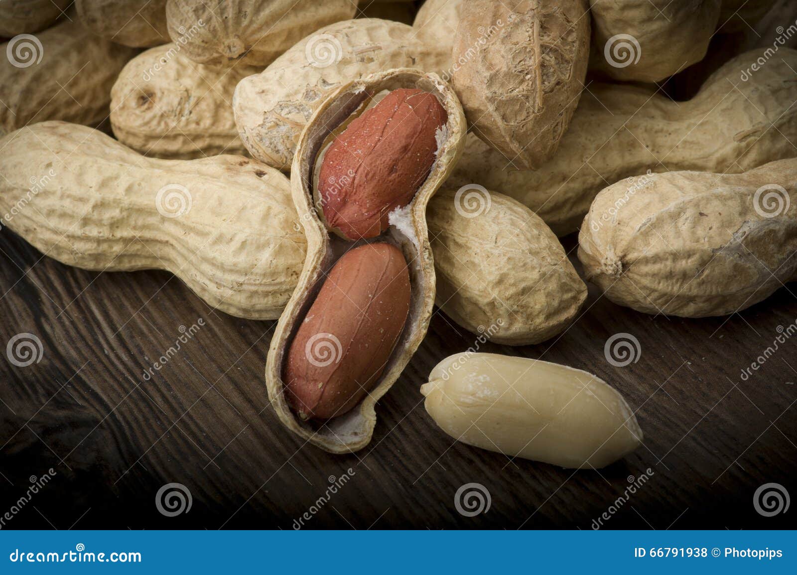 Peanuts in shells stock photo. Image of closeup, peanut - 66791938