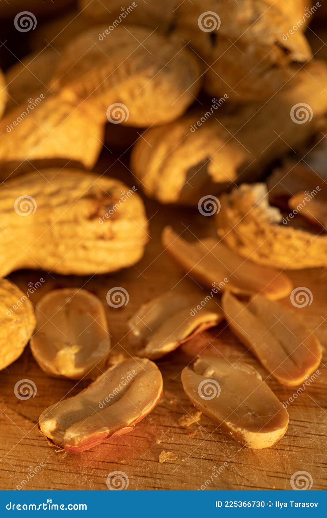 Peanuts in Shells. Roasted in the Shell Peanuts Stock Photo - Image of ...