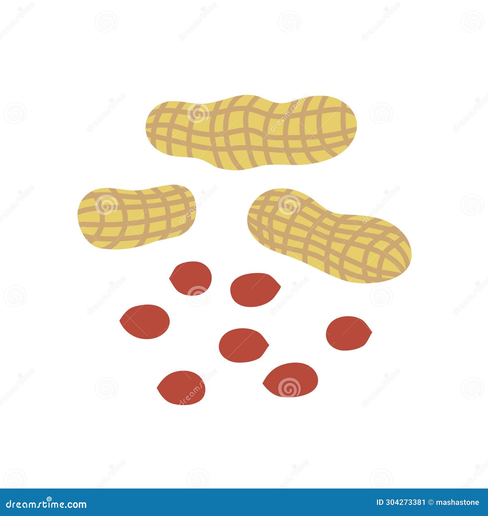 Three Shells Cartoon Vector | CartoonDealer.com #1511607