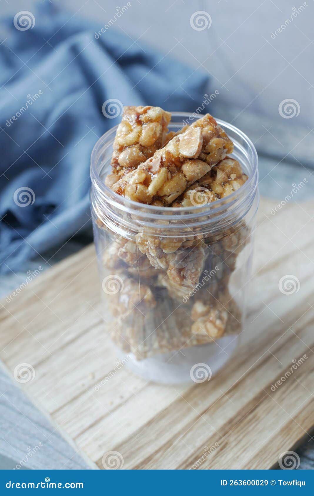 Peanuts Sweet Candy in a Jar on Table Stock Image - Image of healthy ...