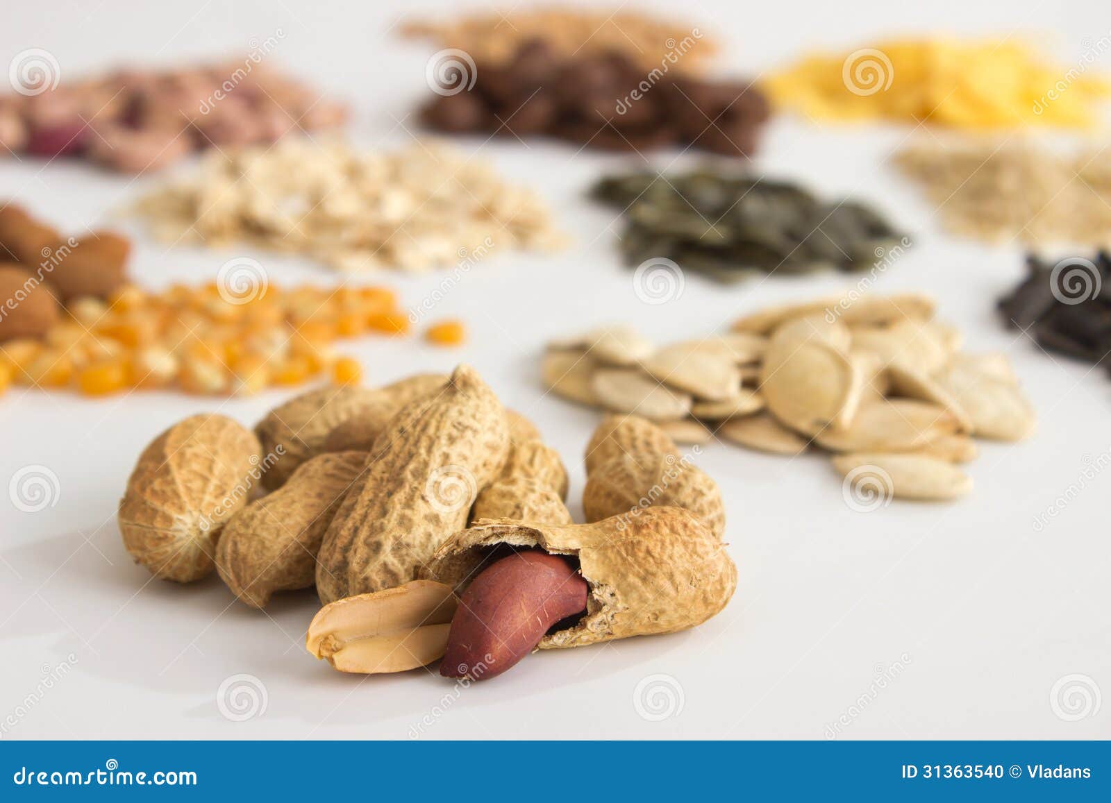 Peanuts stock photo. Image of natural, chocolate, delicious - 31363540