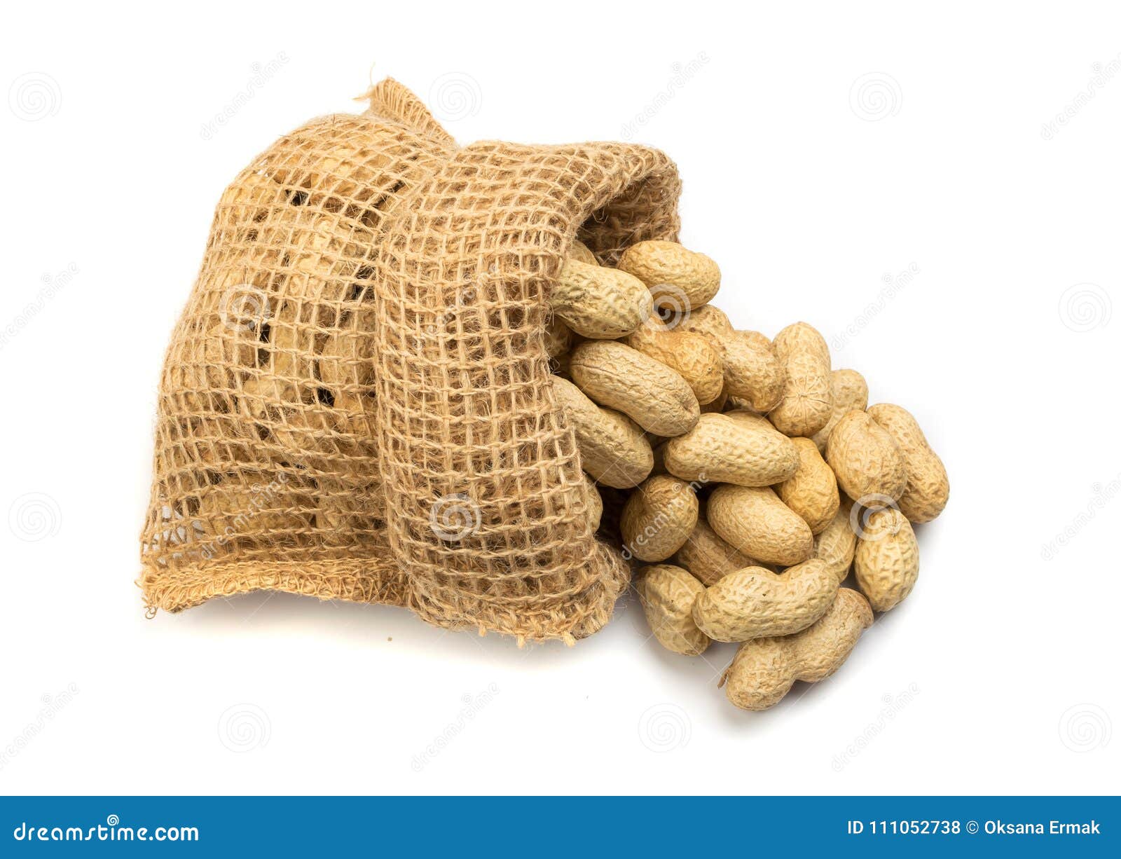 Peanuts on white stock photo. Image of peanut, crop - 111052738