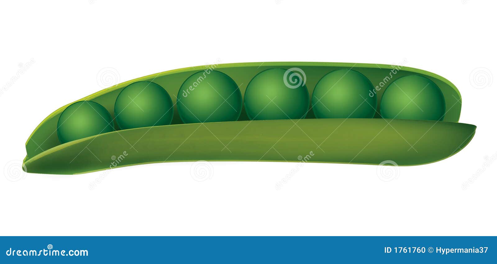 Peapod stock illustration. Illustration of objects, pods - 1761760