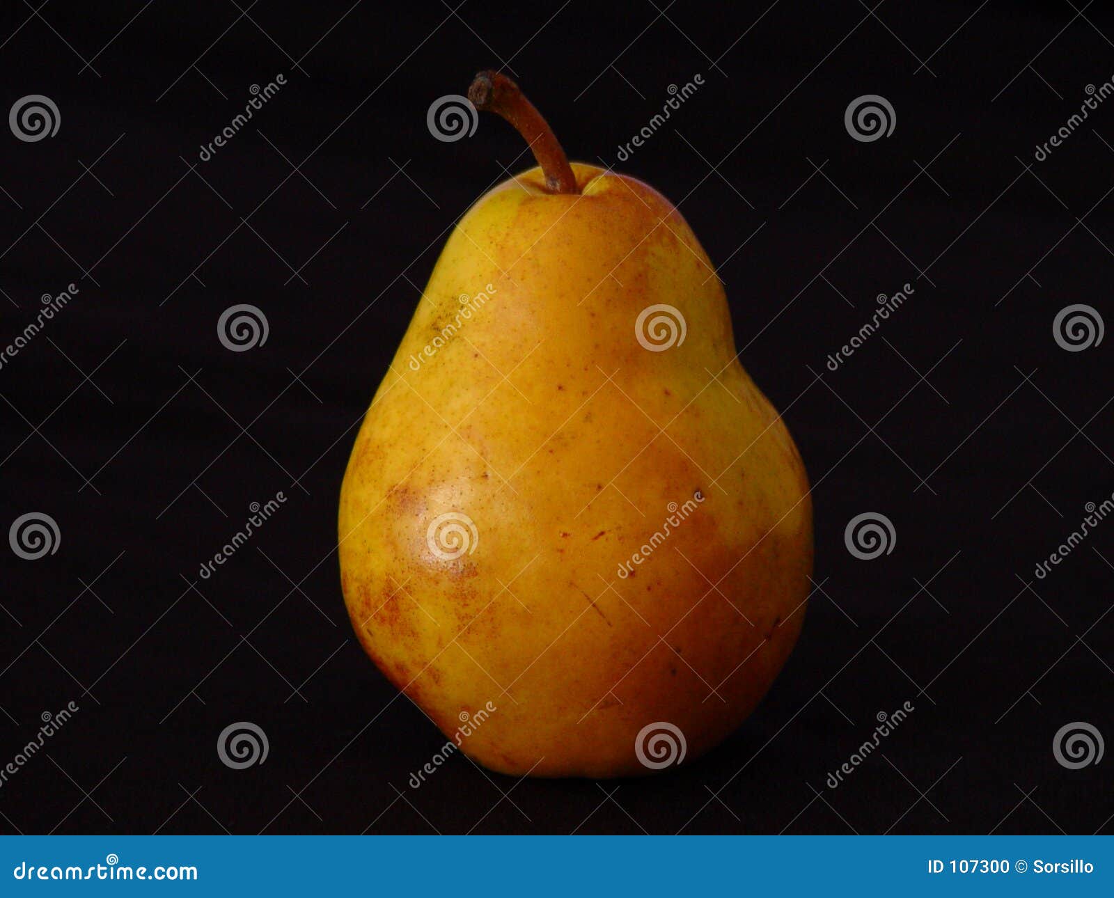 Pear stock photo. Image of fruit, pear, yellow, skin, sweet - 107300