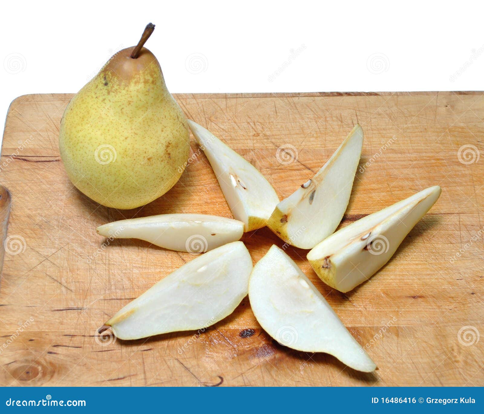 Pear stock photo. Image of cutting, fruit, ripe, pieces - 16486416