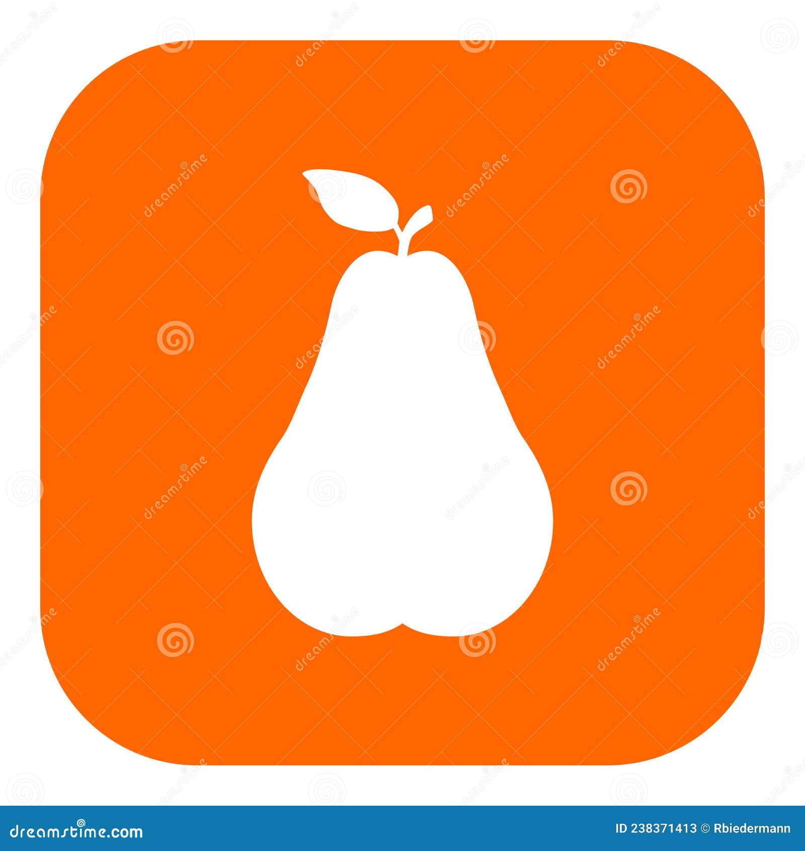 Pear and app icon stock vector. Illustration of white - 238371413