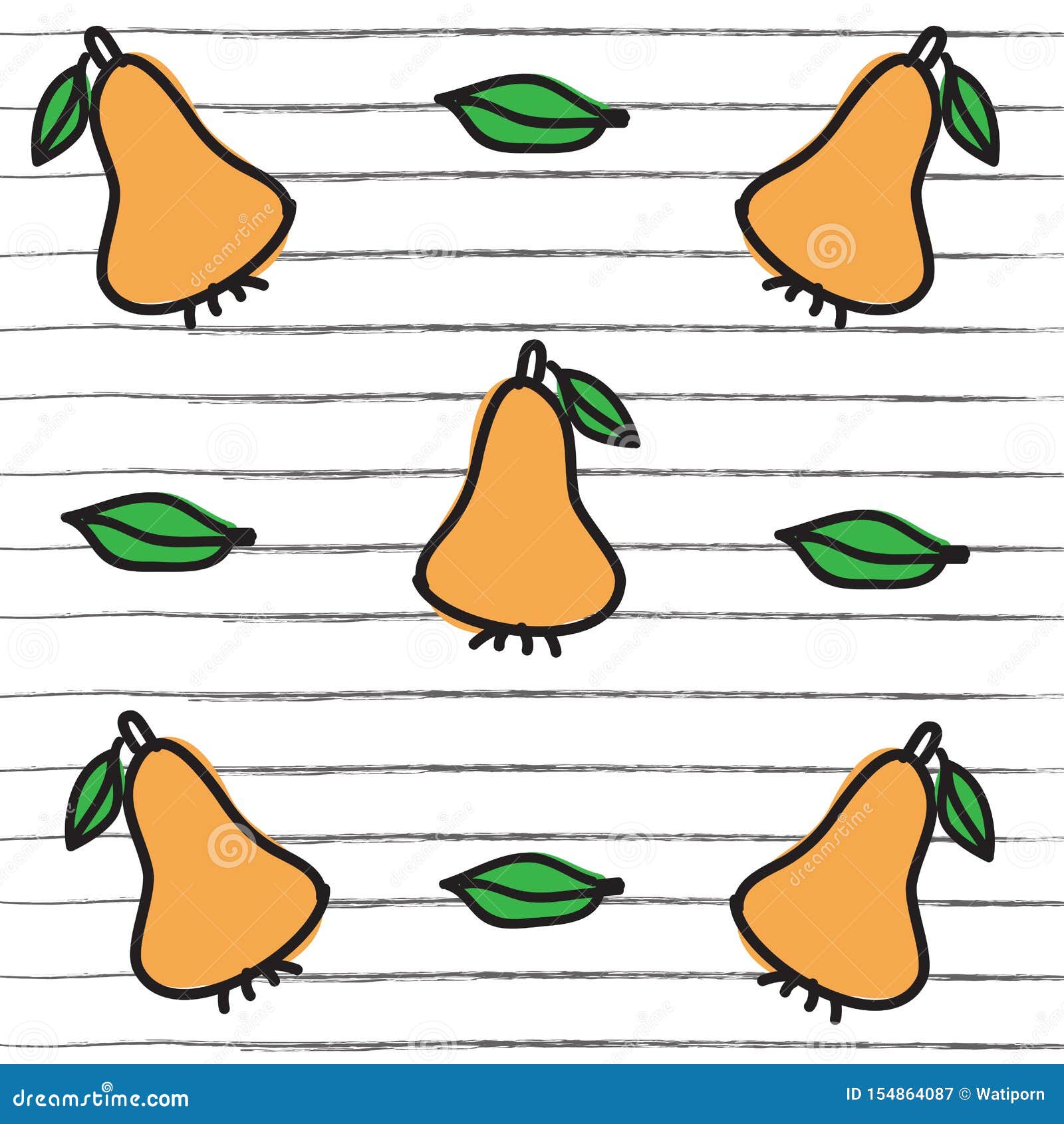 Pear background stock illustration. Illustration of design - 154864087