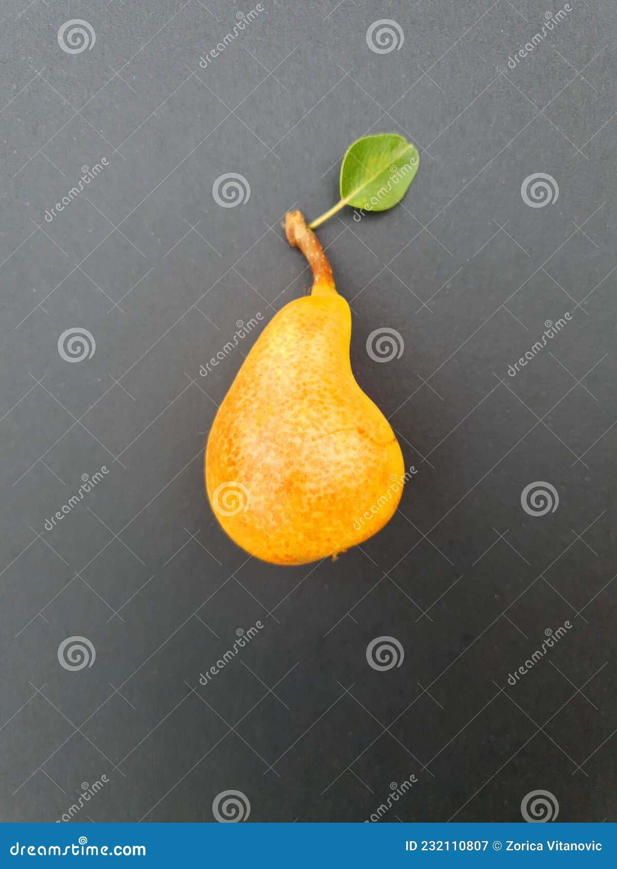 Pear on black background stock image. Image of background - 232110807