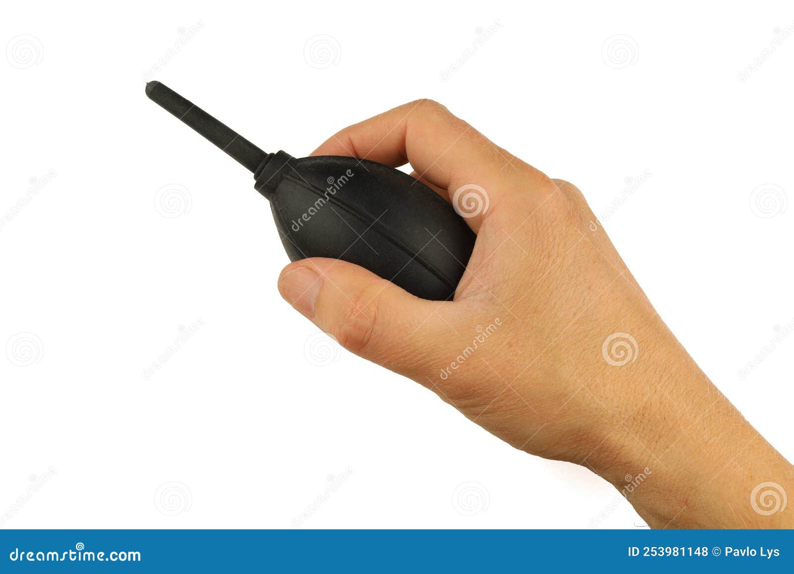 Pear for Blowing Dust in Hand Stock Photo - Image of pear, white: 253981148